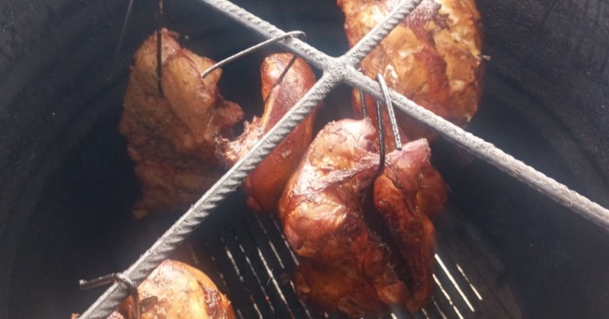 Pollo Al Cilindro Receta de La Sazon Del Español Angel Benito- Cookpad