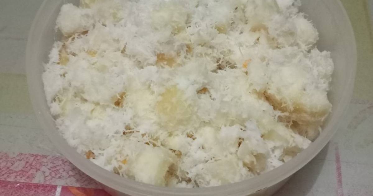 Resep Gengsot atau urap singkong oleh liez momRR - Cookpad