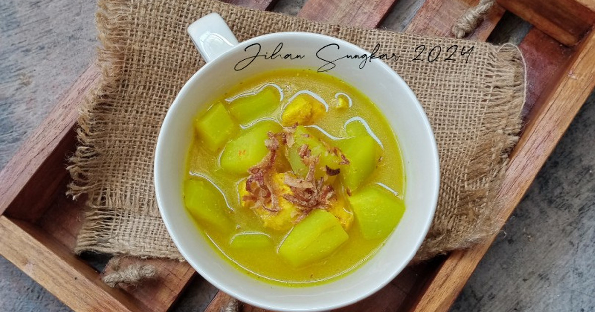 Resep Kuah Labu Siam Base Genep oleh Dapur Jihan - Cookpad