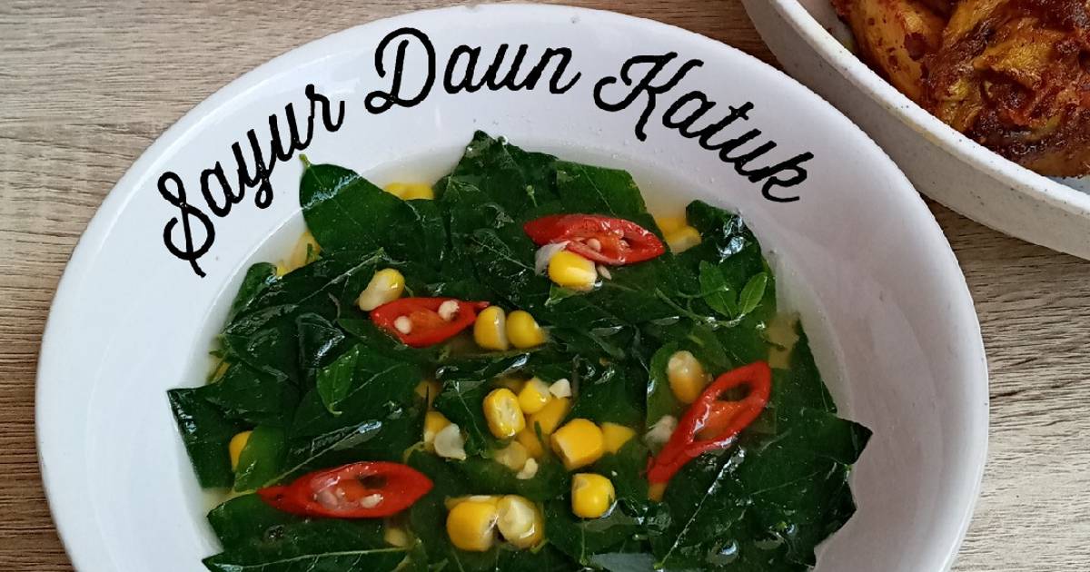 Resep Sayur daun katuk oleh Irmayanti - Cookpad