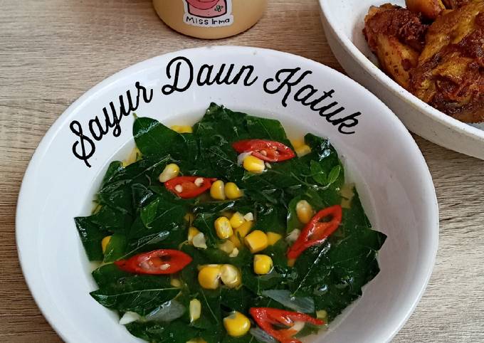 Resep Sayur daun katuk oleh Irmayanti - Cookpad