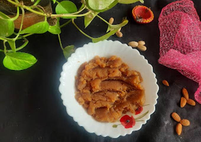 Wheat flour halwa Recipe by Mukti Sahay - Cookpad