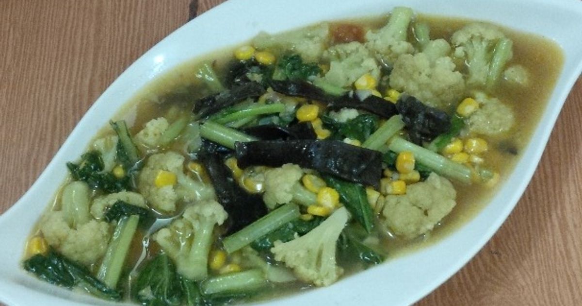 Resep Sayur Cha Jagung Manis Saos Tiram oleh NieZz Fatma - Cookpad
