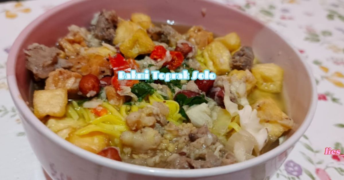 Resep Bakmi Toprak Solo oleh Liez_Tya - Cookpad