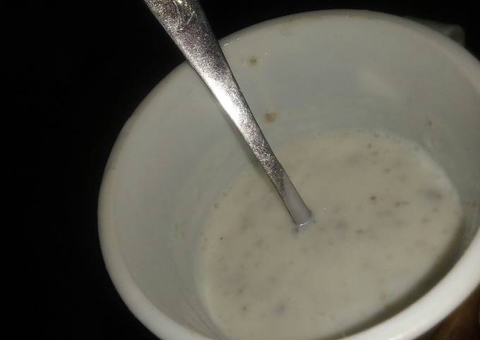 Dambun fura with nono, milk and coconut Recipe by Aysharh - Cookpad