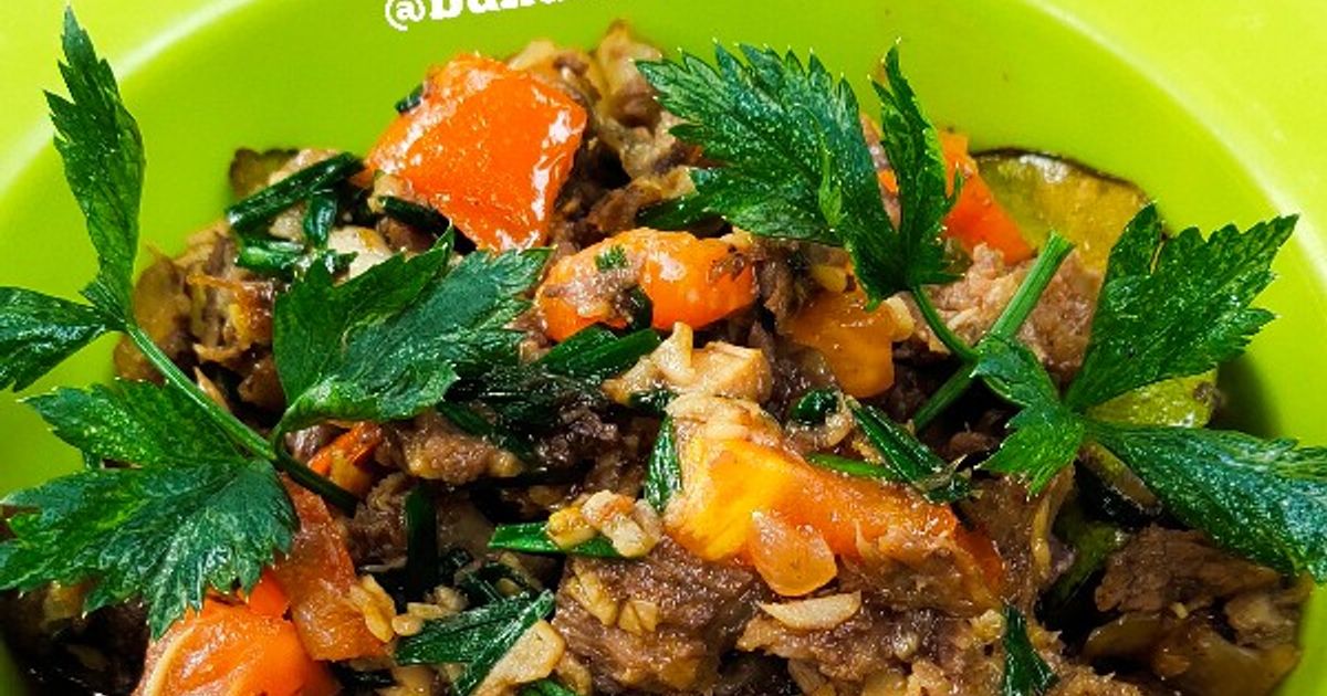 Resep Oseng Daging Iga Sapi oleh DianYunita - Cookpad