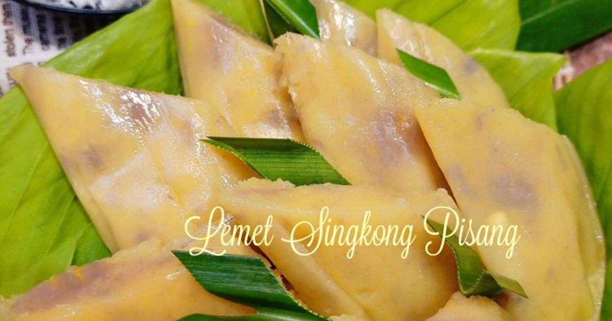 Resep 798. Lemet Singkong Pisang oleh JE deBloom - Cookpad