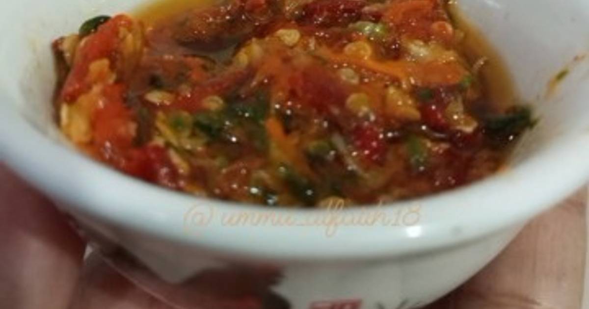 Resep Sambel bawang cabe ijo keriting, cabe Jawa ala Ummu al oleh ...