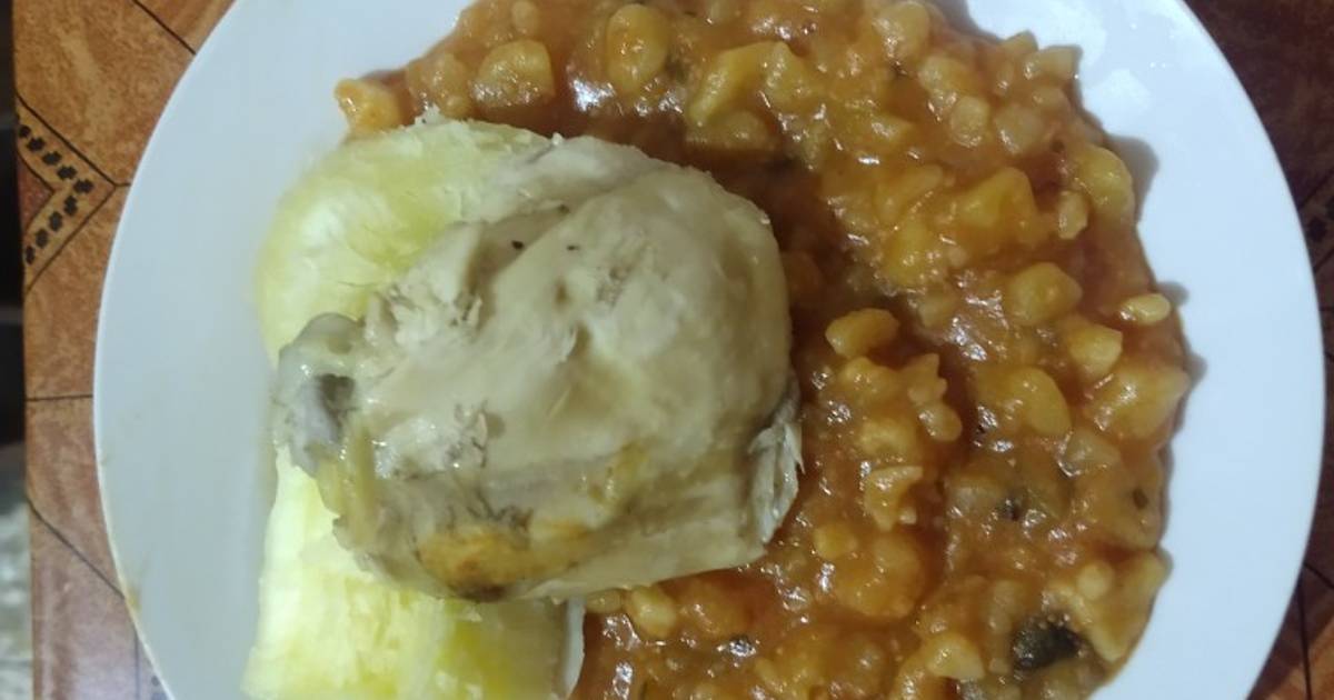 Carapulcra de pollo y chancho Receta de Chefilusito- Cookpad