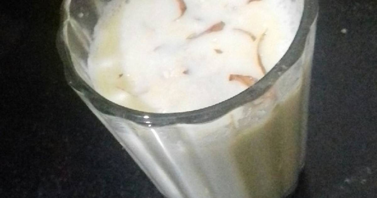 Badam milk Recipe by Harshitha Gurukumar - Cookpad