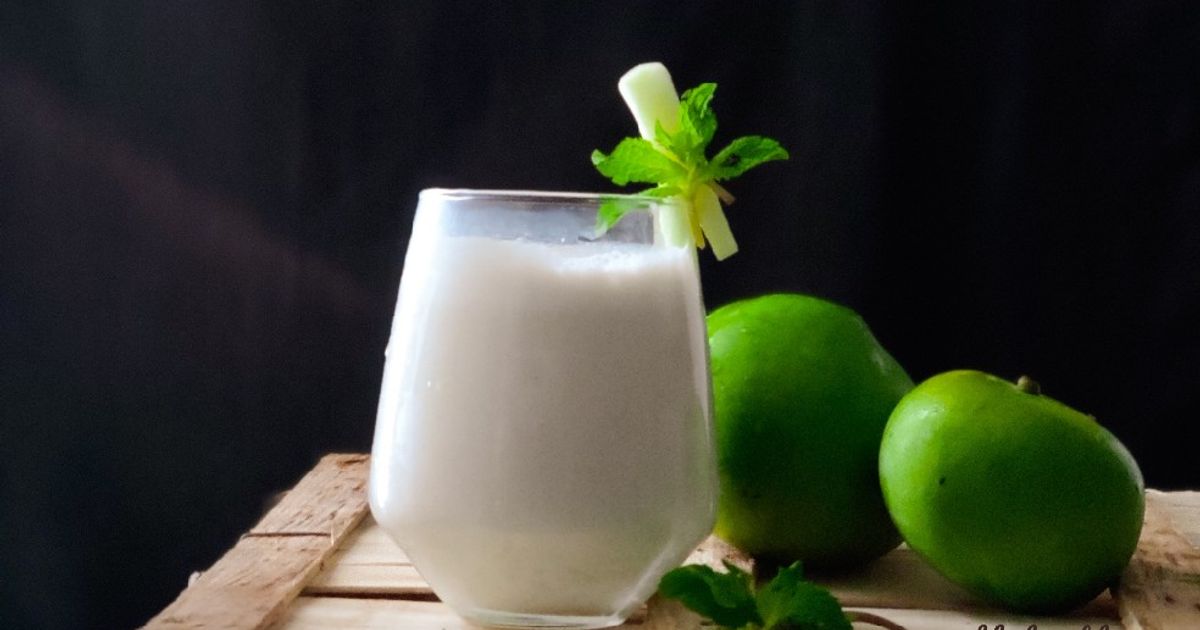 Raw Mango Lassi Recipe by Sunita Chakrabarty - Cookpad