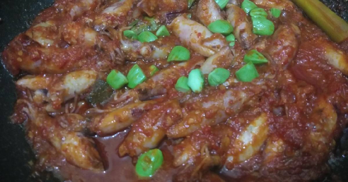 Resep Cumi sambel peteuy oleh ifo fauziah - Cookpad