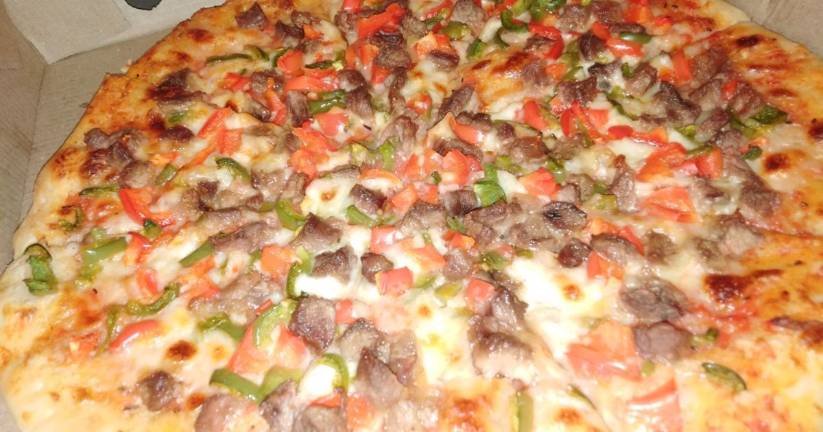 Beef Pizza Recipe by Gabriella's kitchen254 - Cookpad