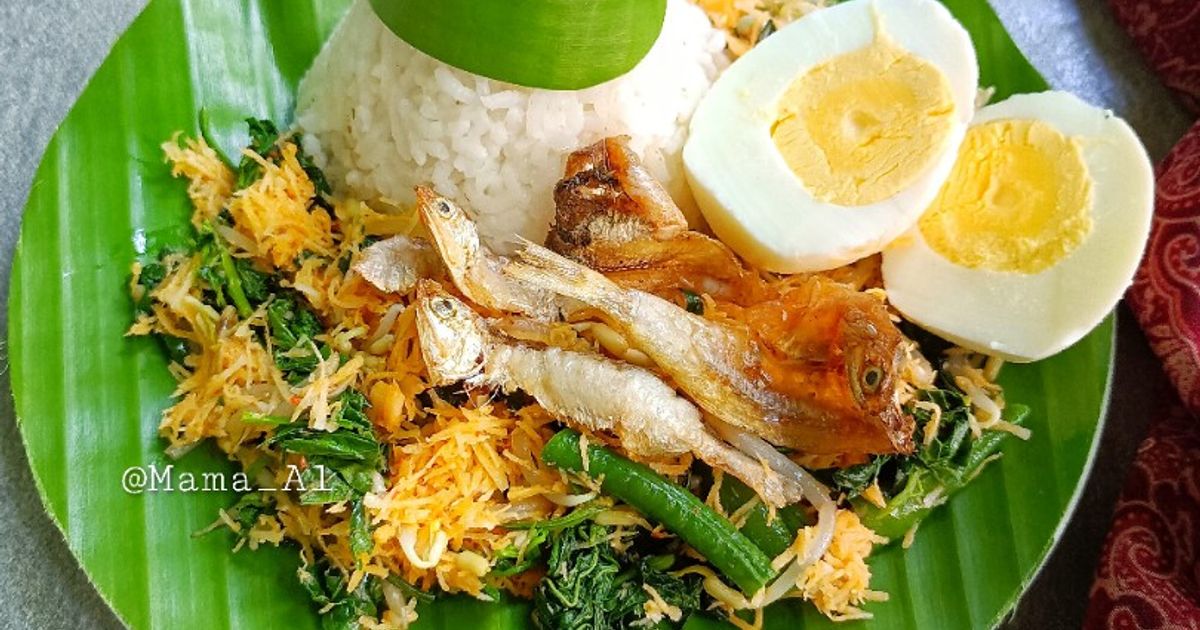 Resep Sego Bancakan Khas Solo (Sego Gudangan) oleh Mama AL - Cookpad