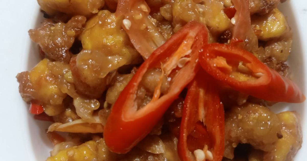 Resep Brohu cryspi sambel terasi oleh Amilatul Lailiyah - Cookpad