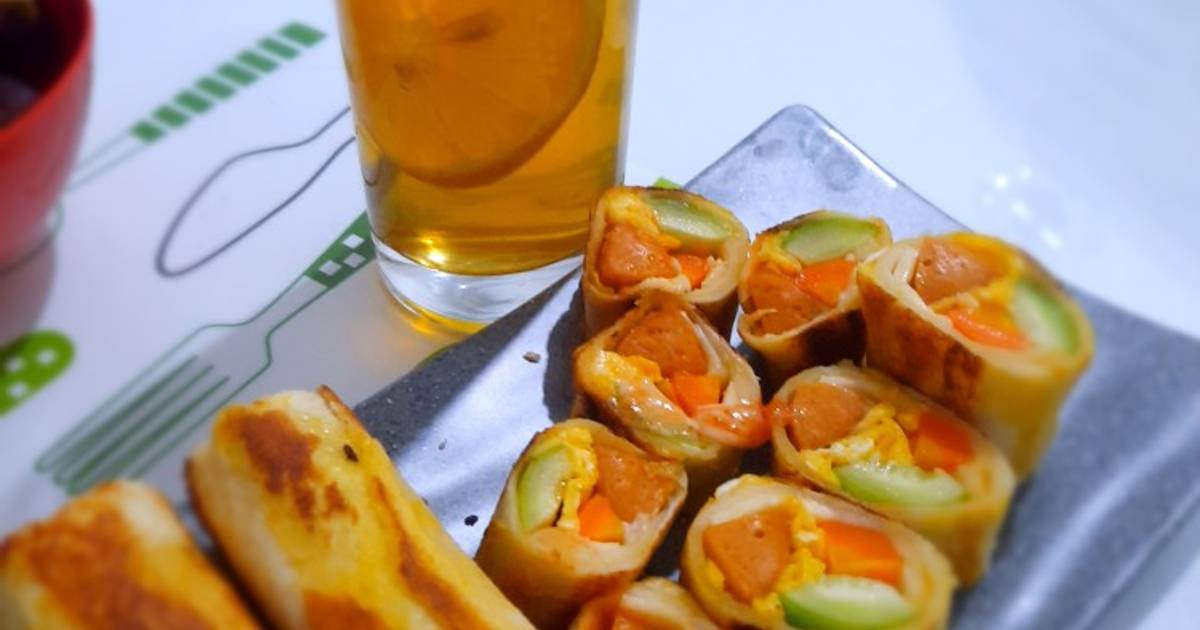 1.873 resep sosis gulung roti tawar enak dan sederhana ala rumahan ...