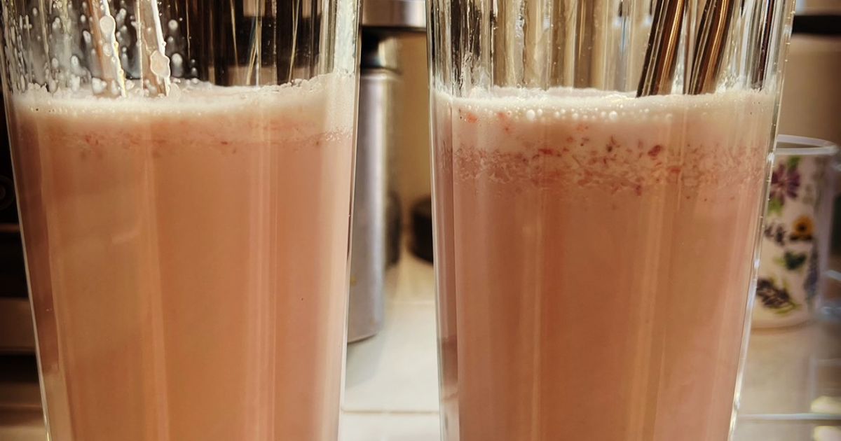 Strawberry Boba Tea Recipe By Minda