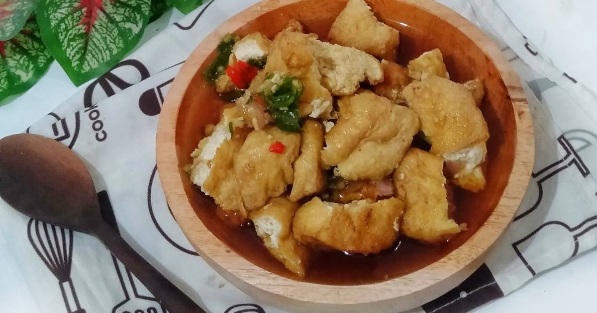 Resep Tahu Gejrot oleh farida Sulthan 🇮🇩 (IG. Malika02782) - Cookpad