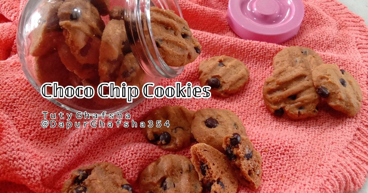 Resep Choco Chip Cookies oleh Tuty Ghafsha - Cookpad