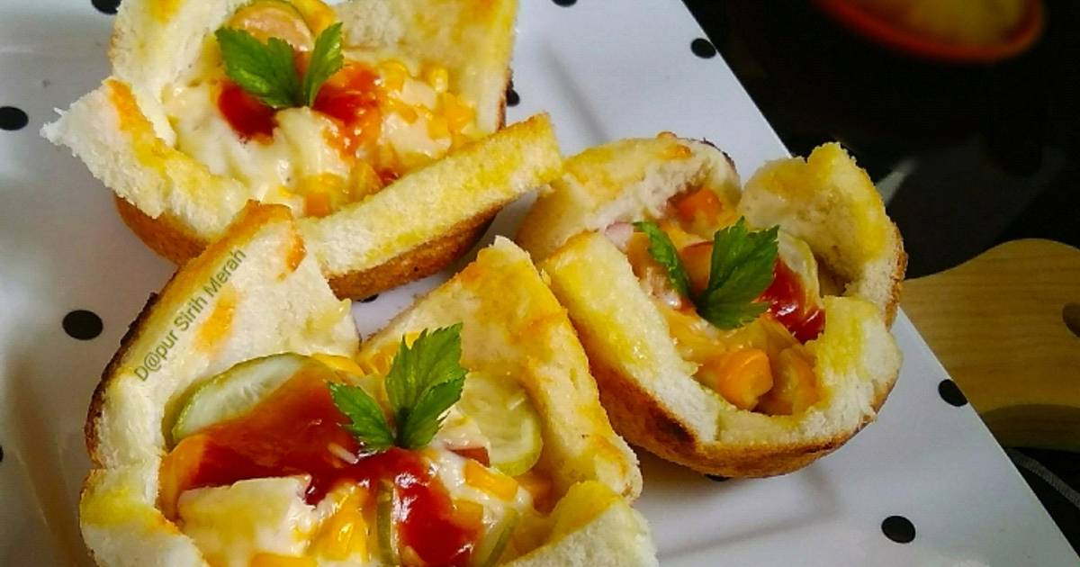 Resep Roti mangkuk sayur dan buah oleh Anny Risyani - Cookpad