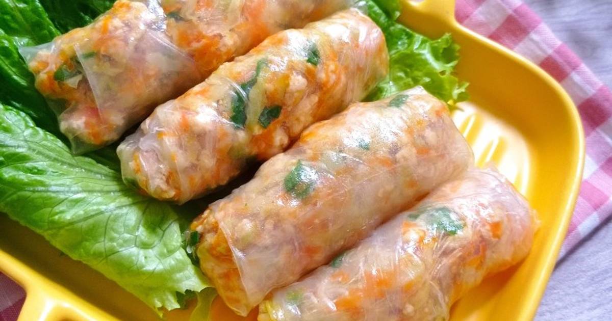 303 resep spring roll rice paper enak dan mudah - Cookpad
