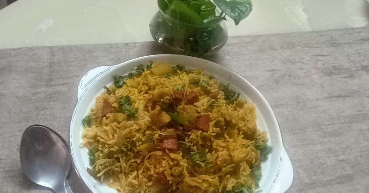 Gatta Pulao Recipe by Urmila Agarwal - Cookpad