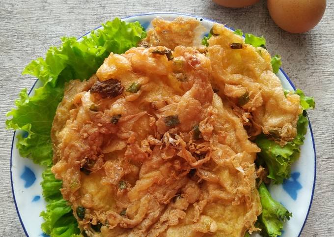 Resep 564. Telur Dadar Gimbal oleh Heni Suryani - Cookpad