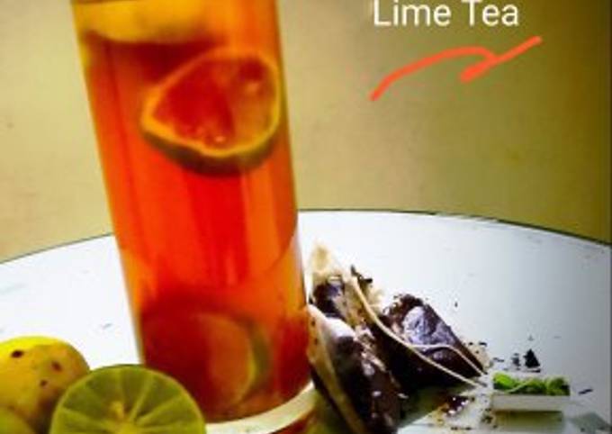 Resep Lime Tea (Ice Lime Tea) oleh Chanchal Kaur - Cookpad