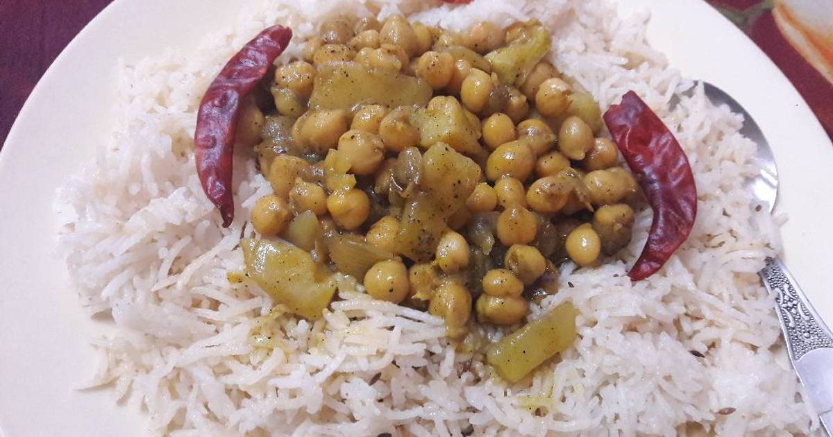 Chole Chawal Recipe By Geeta Khurana Cookpad