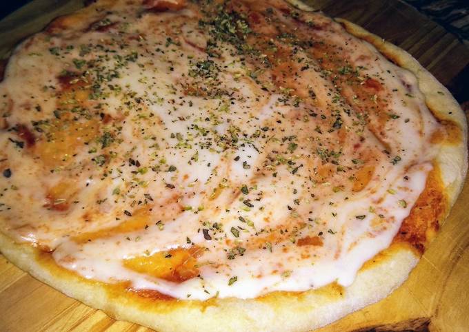 Pizza De Harina Leudante Receta De Sol 95 Cookpad