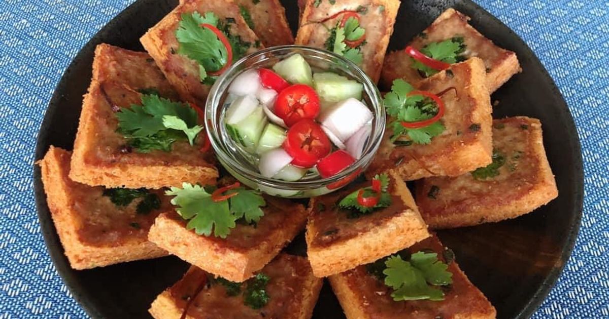 🧑🏽‍🍳🧑🏼‍🍳 Asian Party Food Ideas •Thai Appetizer Recipes•Thai Pork Toast ...