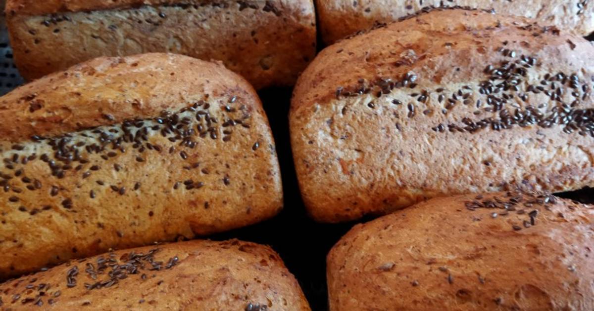 Pan de boniato y lino Receta de Mario Moreira- Cookpad