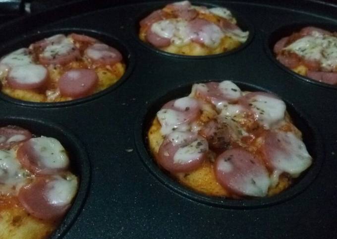 Resep Roti pizza mini oleh I'anatul Maula - Cookpad