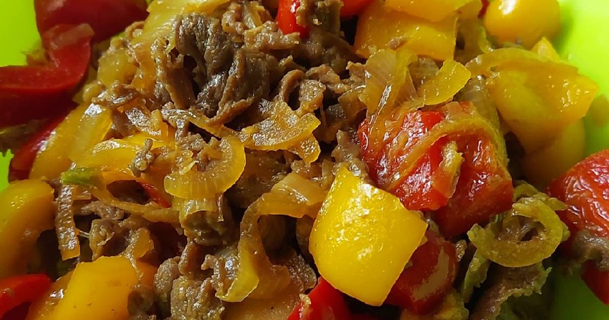 Resep Beef teriyaki ala hokben oleh Andriana Ardiansyah - Cookpad