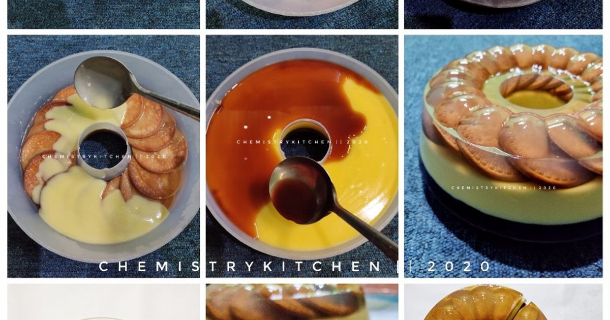 Resep Puding Marie Regal 3 Lapis Step By Step oleh Wira Yuliadha - Cookpad
