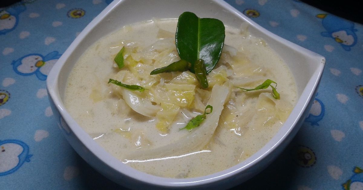 Resep Kol Sayur Santan Putih Praktis, Murah, Sedap So Nyummmyy.. oleh ...