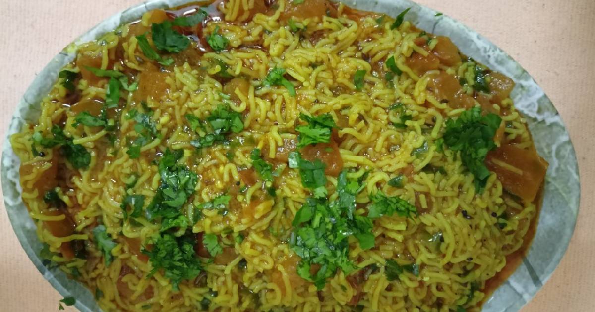 Sev tomato sabzi Recipe by Mukesh Patel - Cookpad