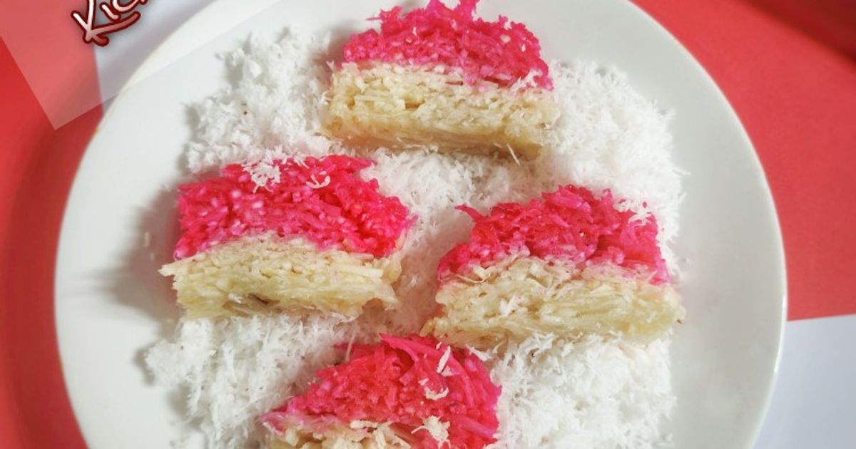 Resep Kicak Singkong Merah Putih oleh AnisNayla - Cookpad
