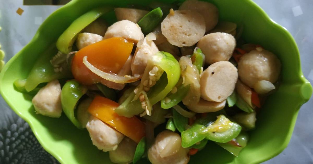 Resep Oseng Oseng Bakso Ayam oleh Endah_Awaludin - Cookpad