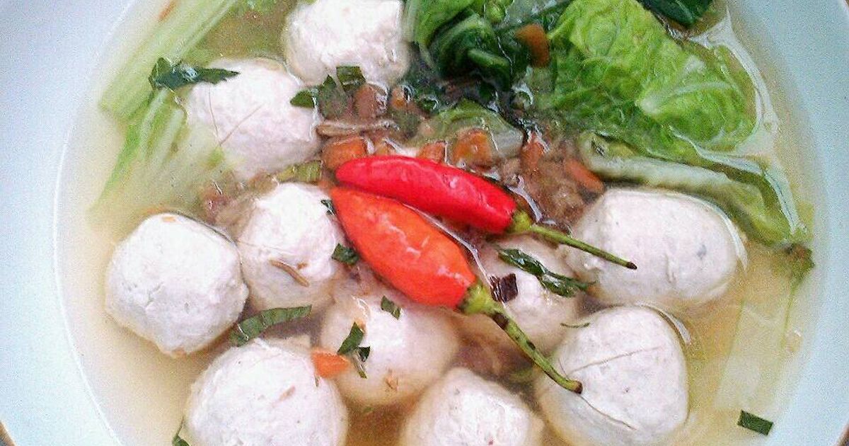 121 resep bakso cuanki simpel enak dan mudah - Cookpad