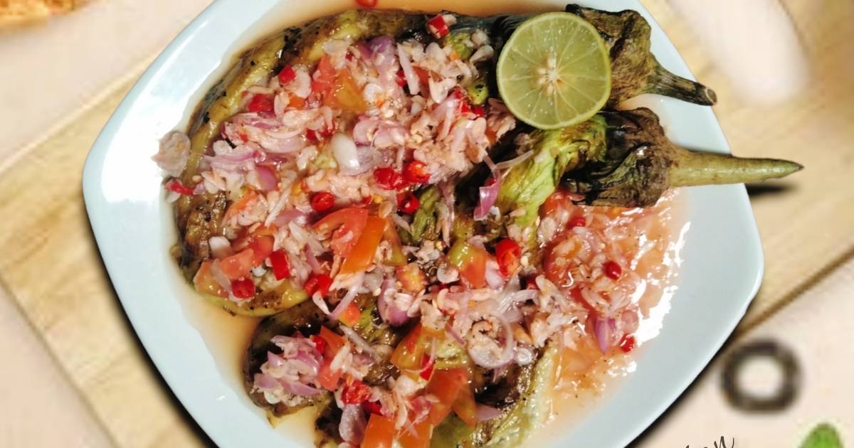 26 resep terong asam ebi enak dan mudah - Cookpad