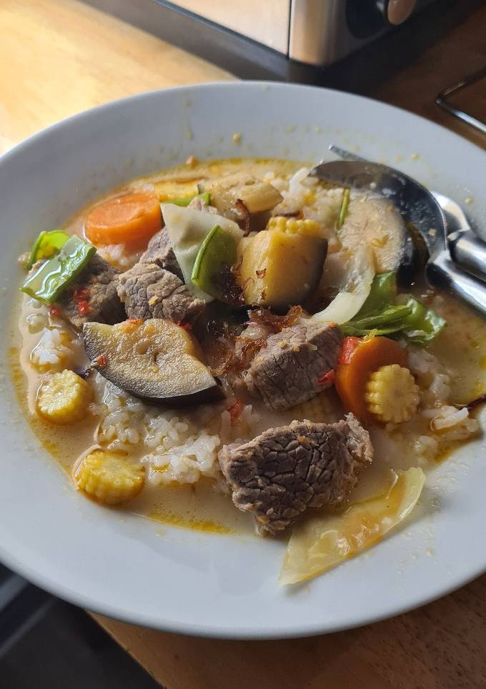 Resep Sayur Lodeh dengan Daging Sapi oleh Okky Septiany - Cookpad