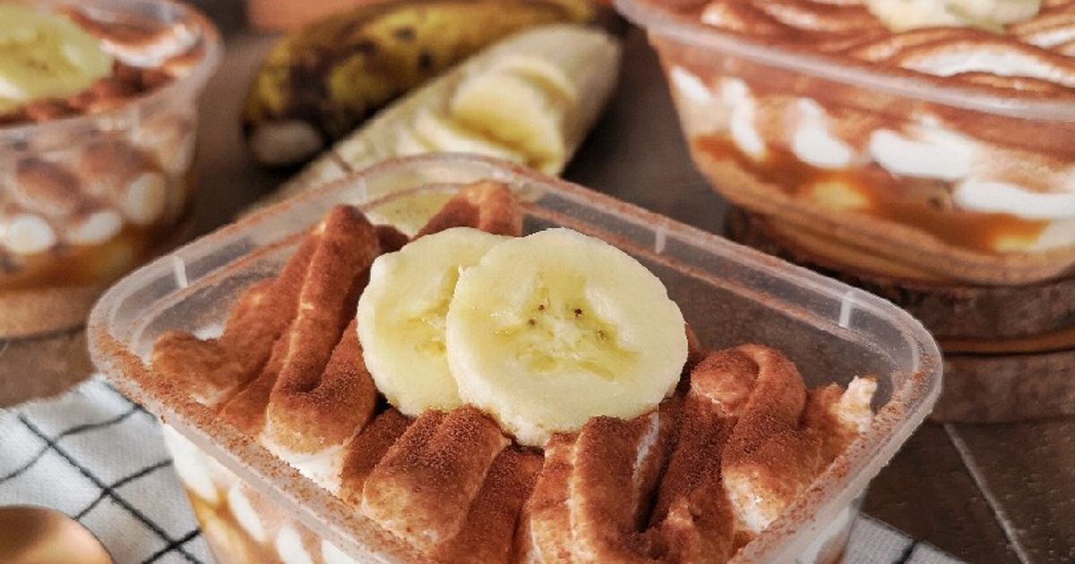 Resep 176. Banoffee Dessert Box oleh Olivia Ayu Pramita - Cookpad