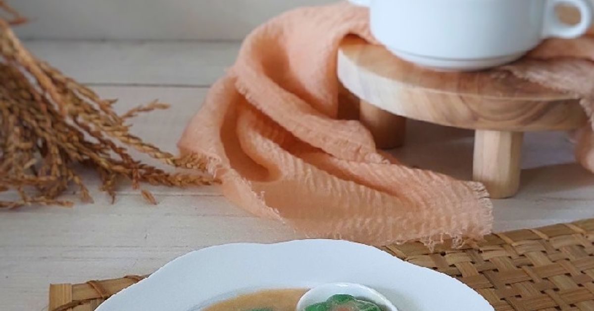 Resep Bubur Hintalu Karuang Banjar (Bentuk Bunga) oleh Atika Duta - Cookpad