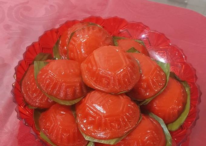 Resep Kue ku / ang ku oleh Emma Aw Yang Kitchen - Cookpad