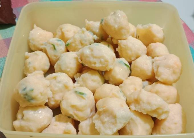 Resep Baso udang home made mpasi oleh Bella Putri Ahmanda - Cookpad