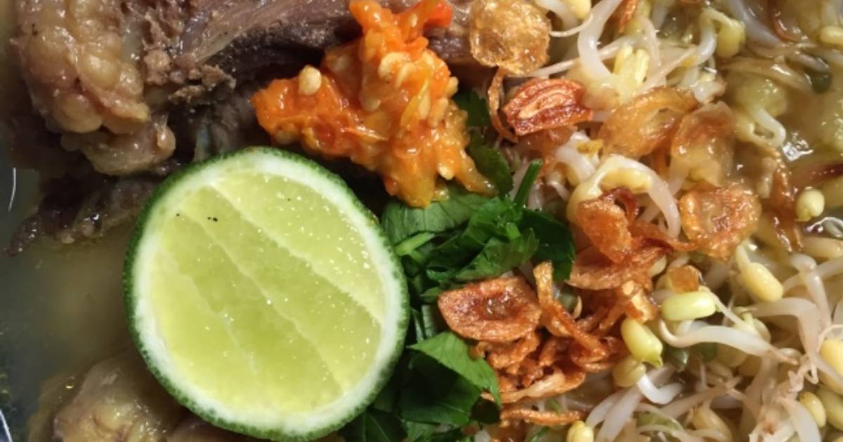 Resep Soto balungan sapi oleh Nouna Junian Niken - Cookpad