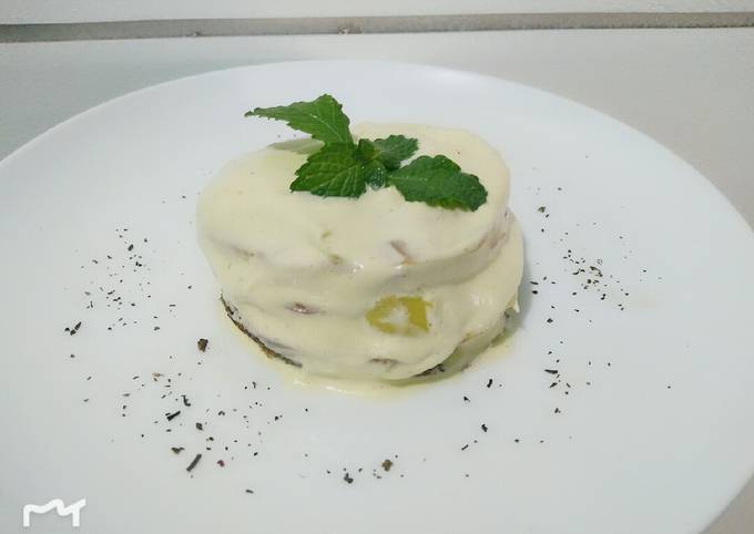 Resep Mini Crepes Cake Green Tea oleh Tita Saraswati Asri - Cookpad