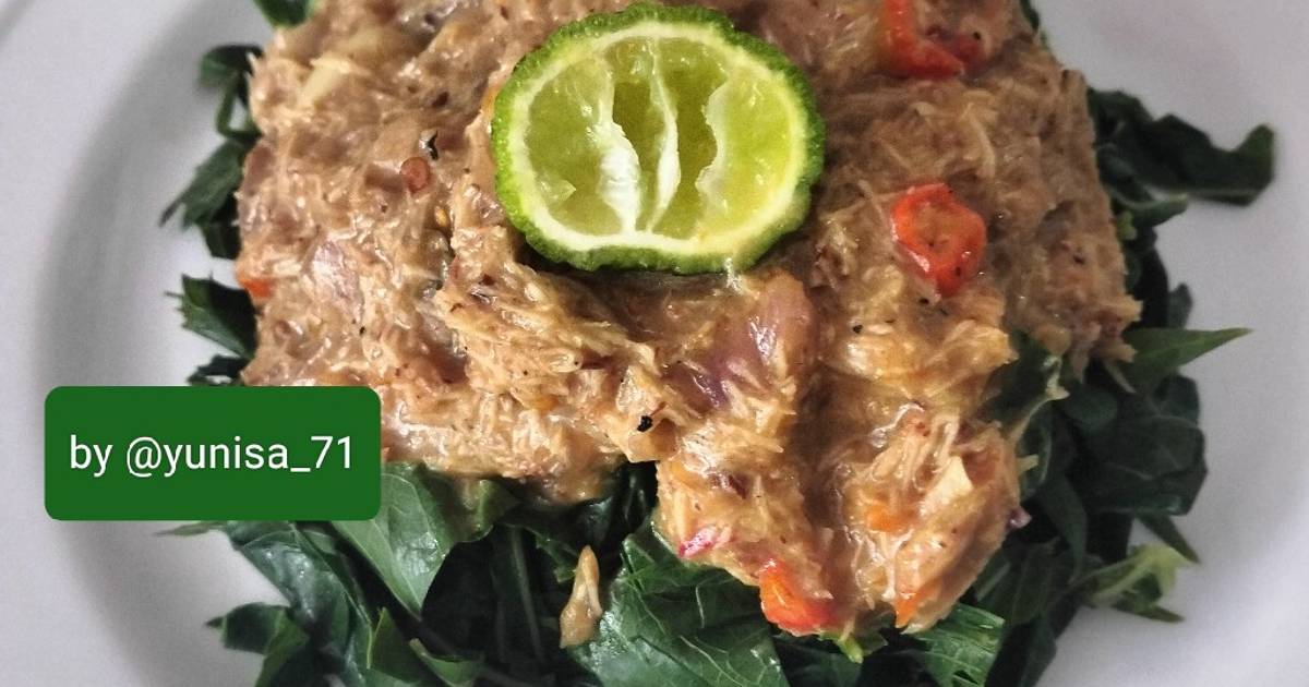 Resep Plecing daun singkong base bas oleh Yu Nisa - Cookpad