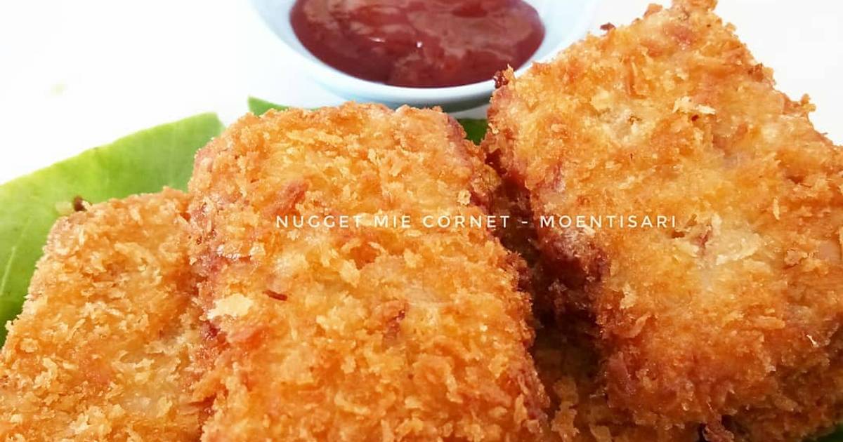 Resep Nugget mie kornet oleh Moentisari - Cookpad